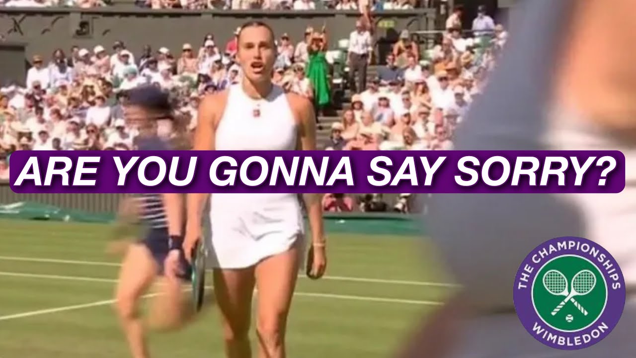 Should Players Say Sorry After Hitting a Lucky Net Cord Ball? - YouTube