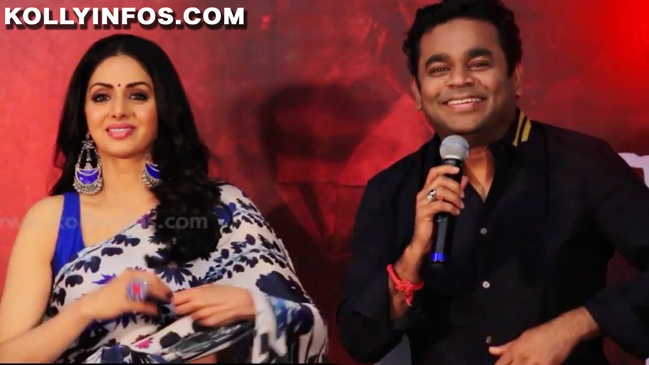 Interactions with Press | Sridevi | A.R.Rahman | MOM Press meet - YouTube