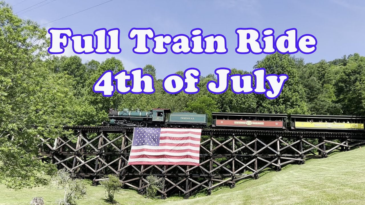 Tweetsie Railroad: Last 4th of July Train Ride 2023 - YouTube