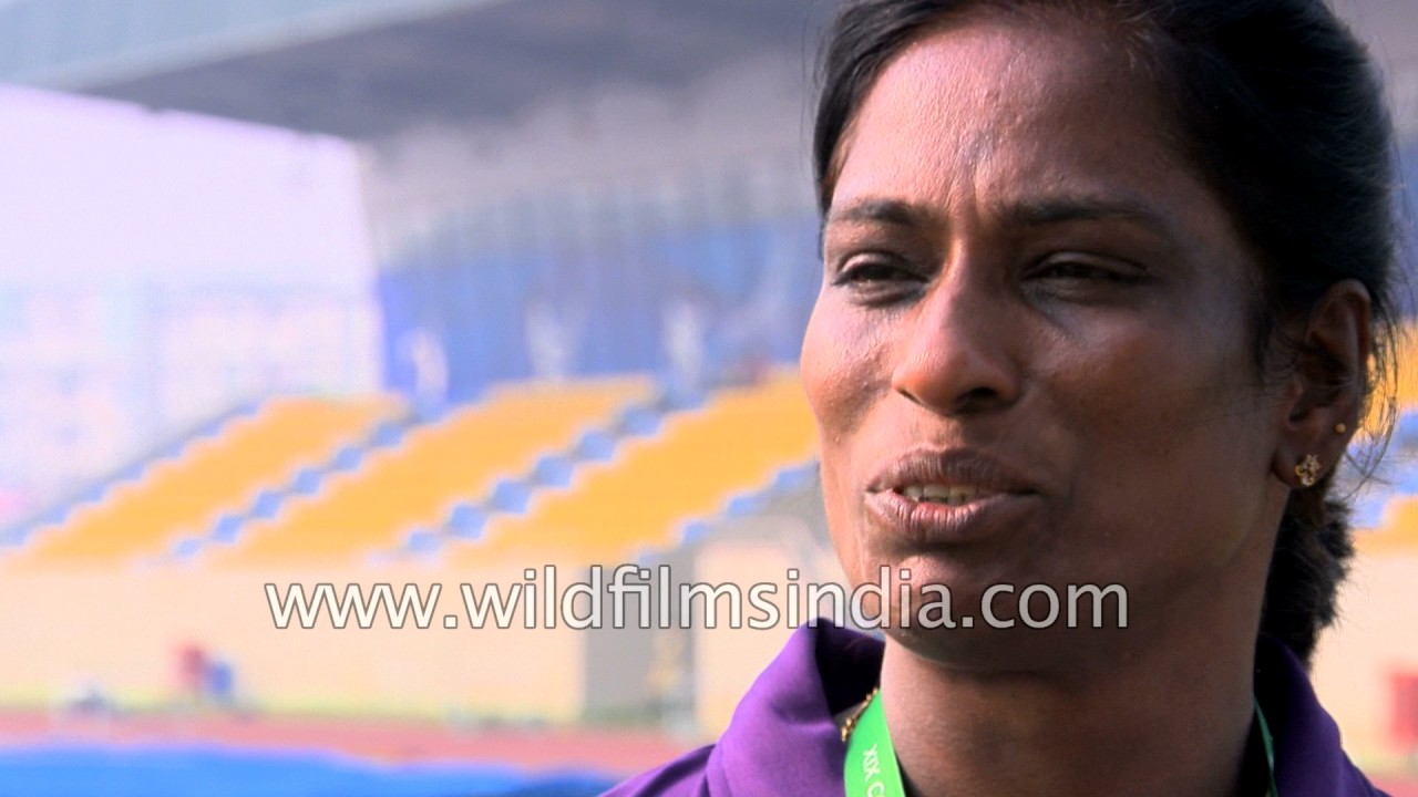 PT Usha, known as Payyoli Express, set Asian 400 m. record - YouTube
