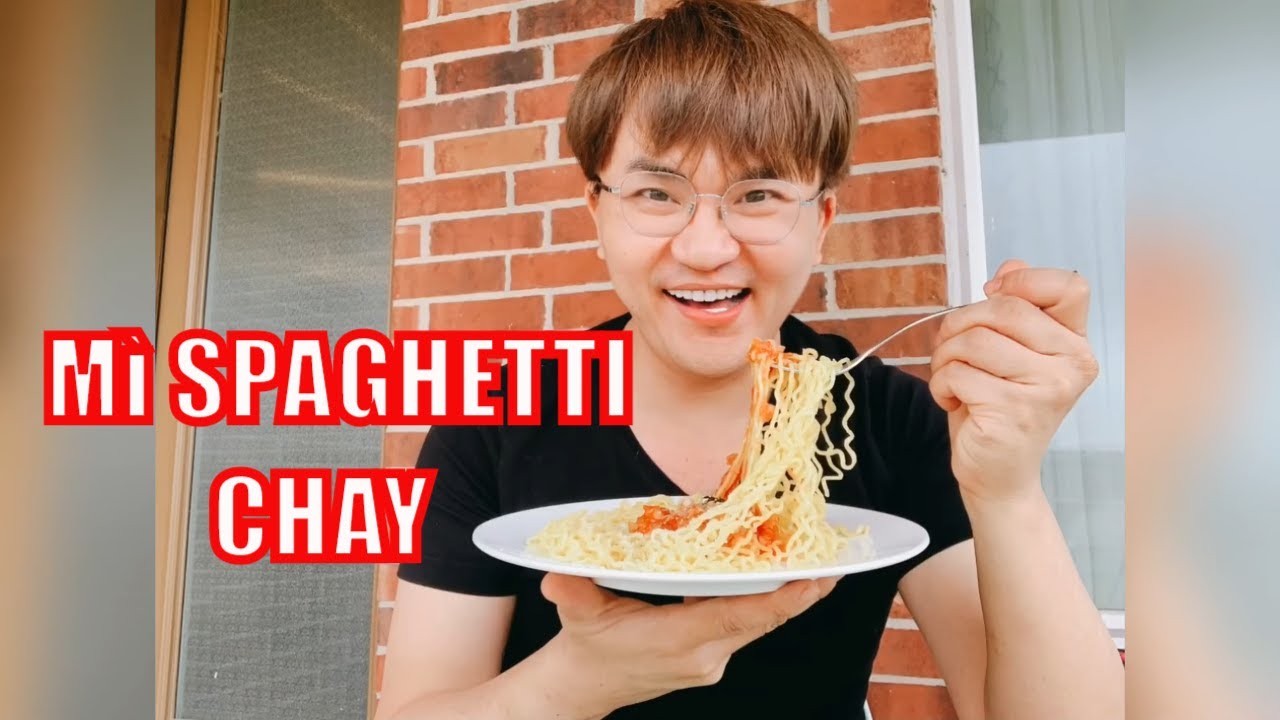 MÌ SPAGHETTI CHAY | MÓN CHAY TUI LÀM - YouTube