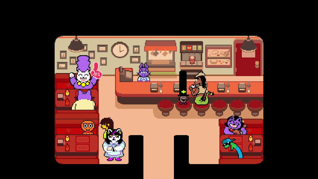 Deltarune ch 2 spoilers | Diner interactions - YouTube