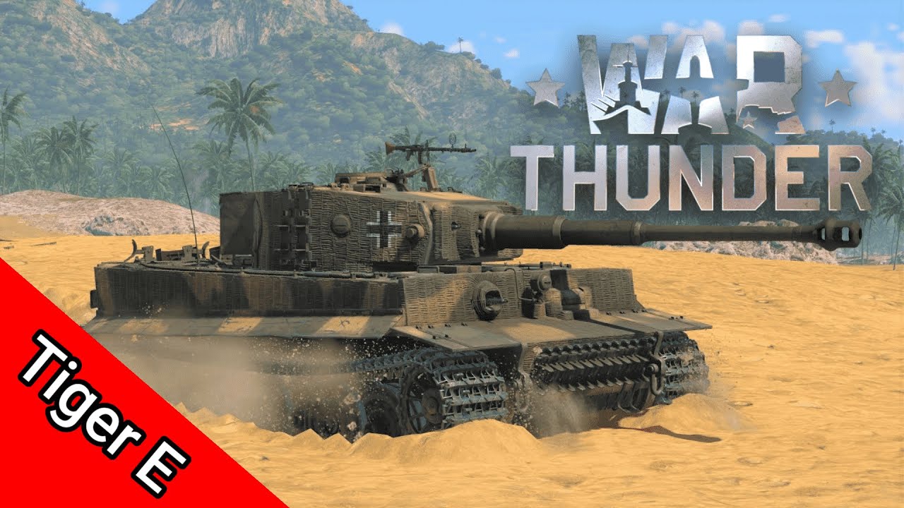 Big cat-War thunder-Tiger E - YouTube