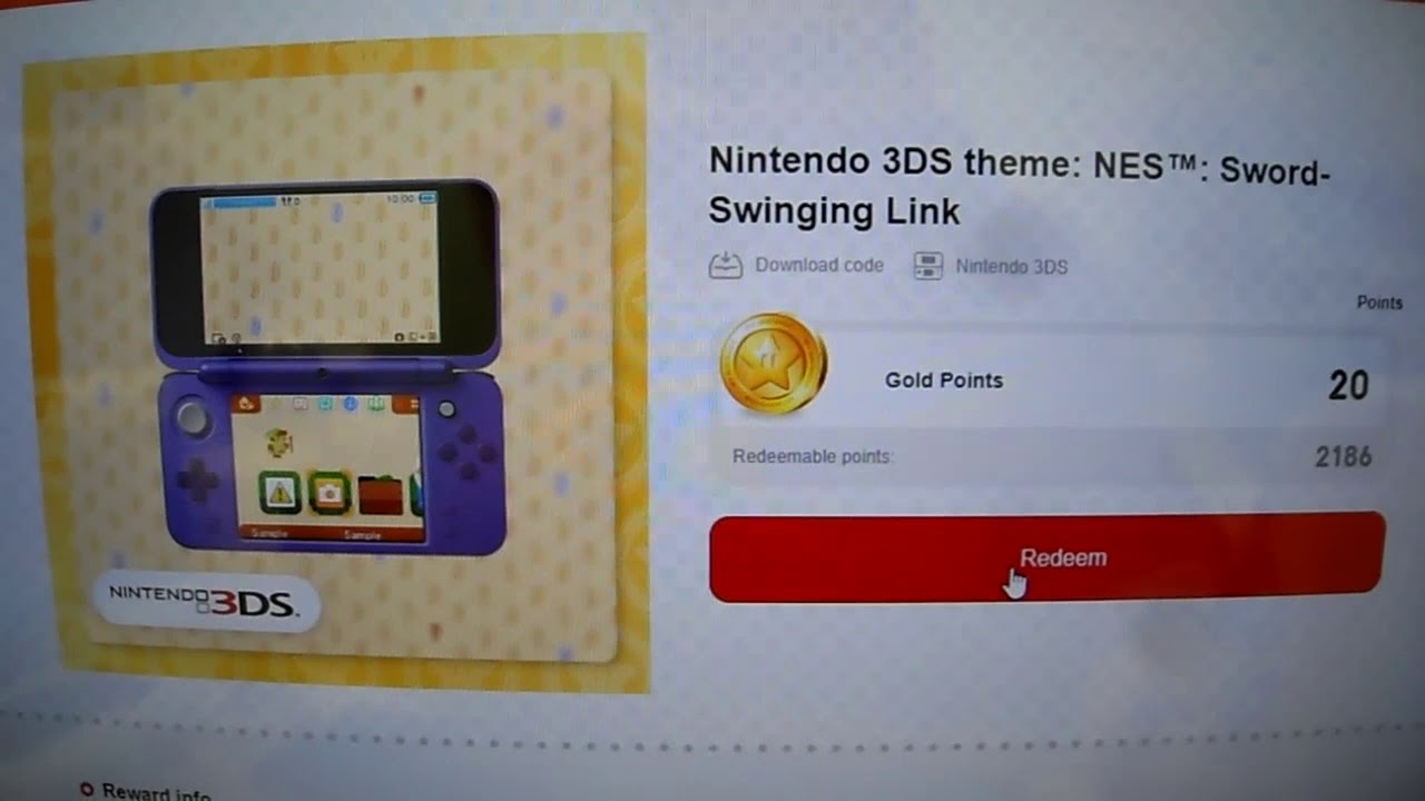 Kintips Nintendo 3DS theme Giveaway NES Sword Swinging Link #2 - YouTube