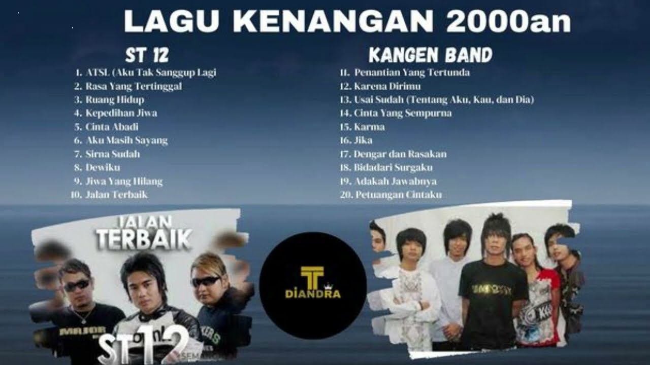 ST 12 x KANGEN BAND || LAGU HITS 2000an - YouTube
