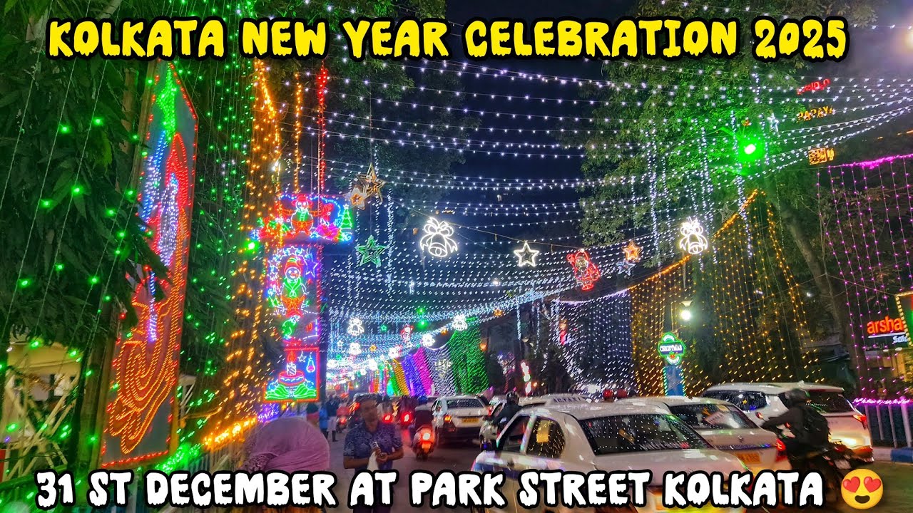 31 St Night At Park Street || Park Street 31St Night | Kolkata New Year ...