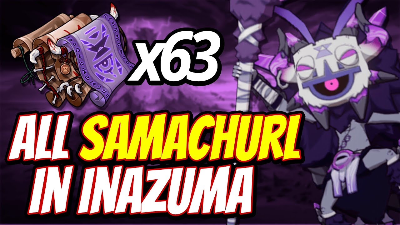 Samachurls All locations in Inazuma FAST FARMING ROUTE | Genshin Impact ...