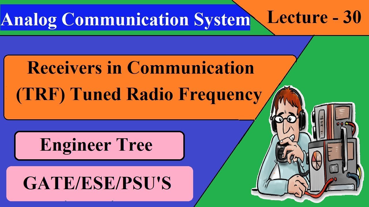 Lec.- 30 Receivers in Communication Systems | Tuned Radio Frequency ...