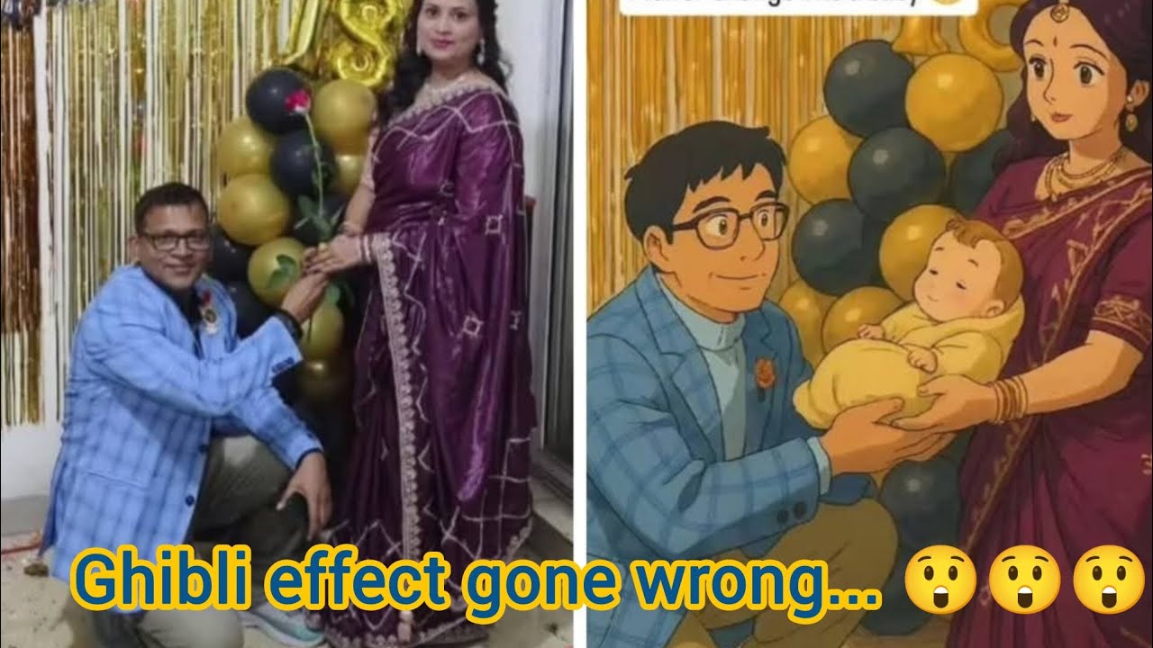 Ghibli effect gone wrong... - YouTube