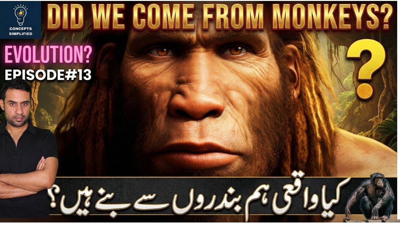 Did We Come From Monkeys? | Evolution of Humans | Urdu | हिंदी - YouTube