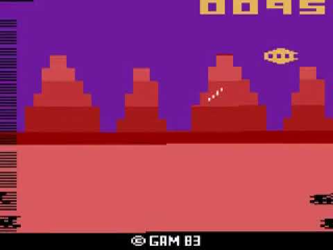Gamma Attack - Atari 2600 - Archive Gameplay 🎮 - YouTube