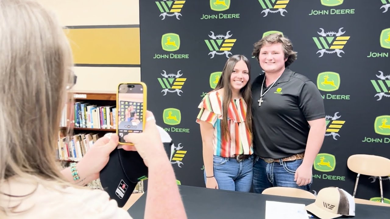 John Deere Ag Tech Signing Day 2024 Dylan O'Neal - YouTube
