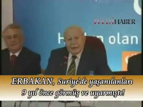 Necmettin Erbakan 2003'te uyarmış: Suriye'yi işgal edecekler!