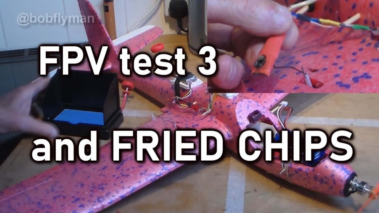 FPV Test no.3 for my Lidl no.14 RC build and Fried Chips! - YouTube