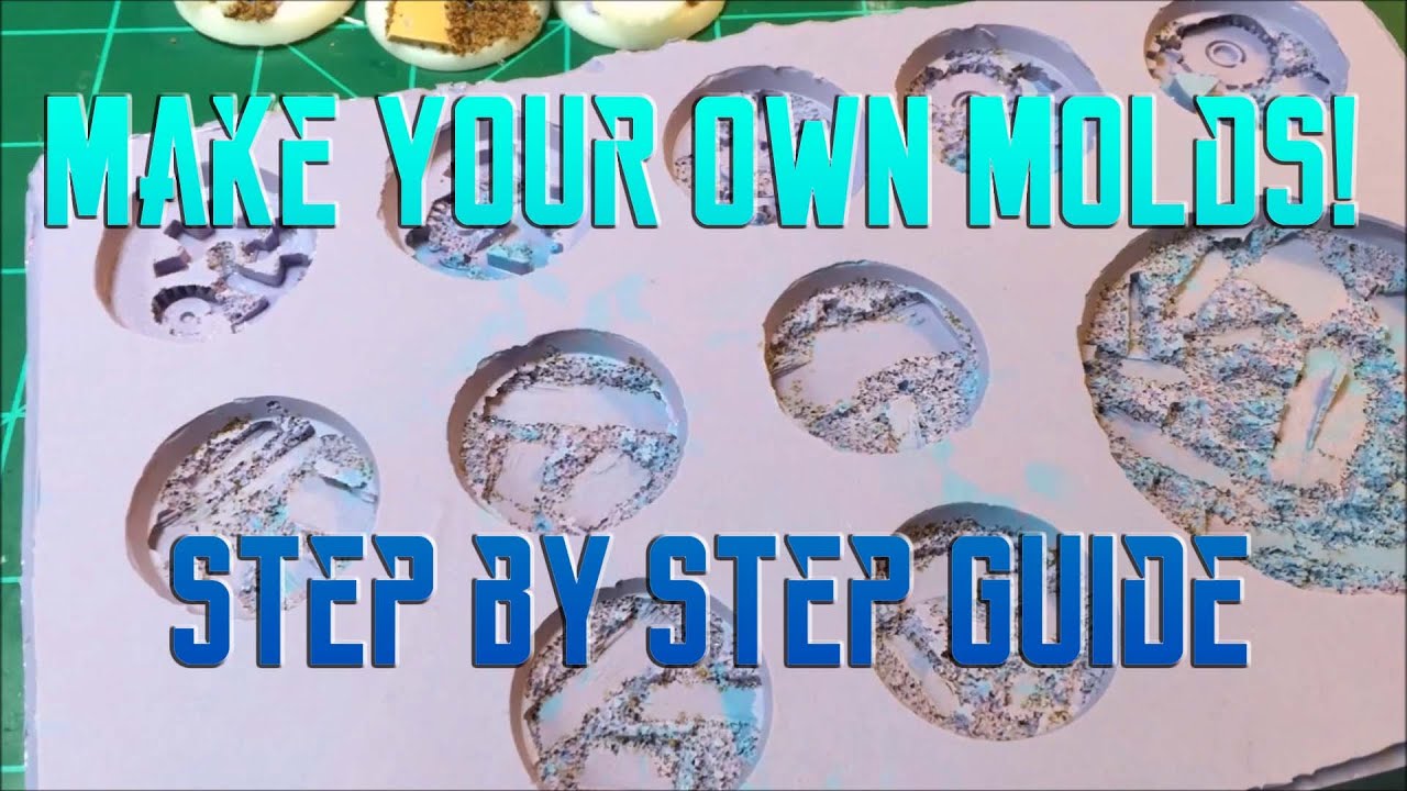 Mold making guide step by step! Silicone and Resin - YouTube