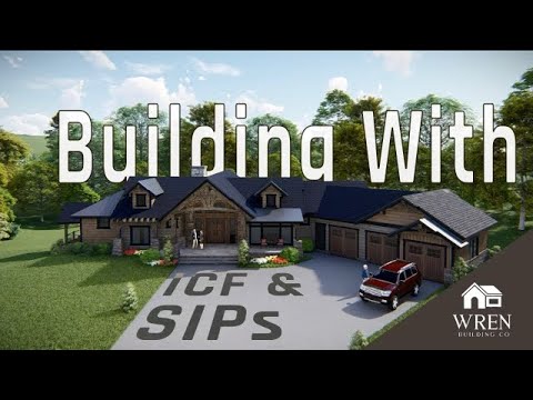 Building a 6,000sqft Rustic Cabin with ICF & SIPSs | Ep. 1 - YouTube