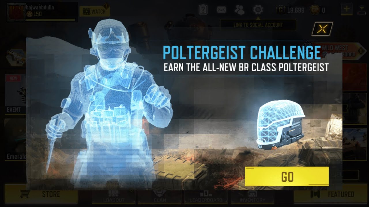 Poltergeist - *NEW* COD Mobile Battle Royale class - Gameplay - YouTube
