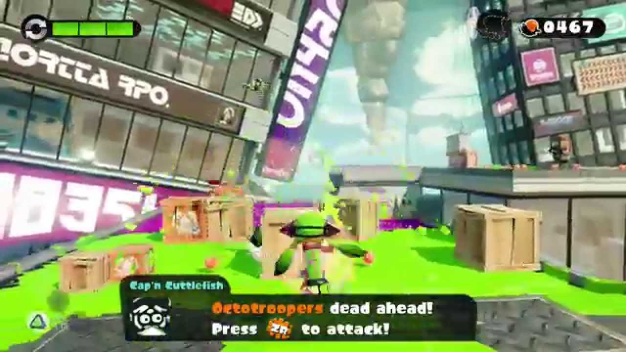 Splatoon - Octotrooper Hideout - YouTube
