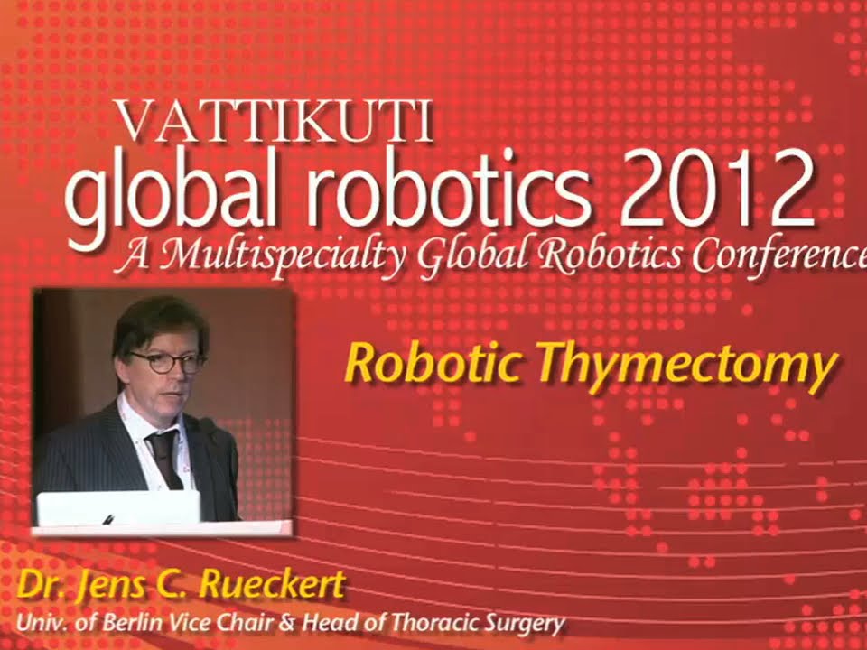 Dr. Jens C. Rueckert: Robotic Thymectomy - YouTube