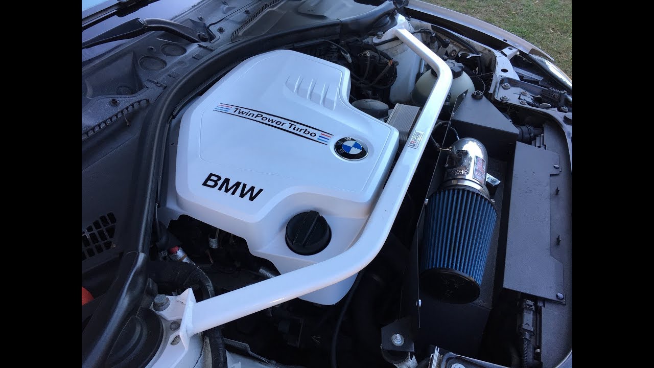 BMW Painted Engine Cover DIY Guide | BMW F30 - YouTube