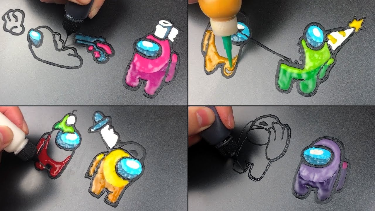 Among Us Pancake Art - Impostor Kills Compilation - YouTube
