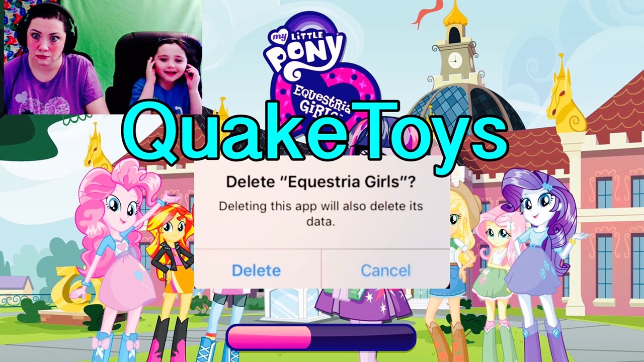 SHOCKING Update Equestria Girls App MLP Friendship Games We DELETED My Little Pony Game ...