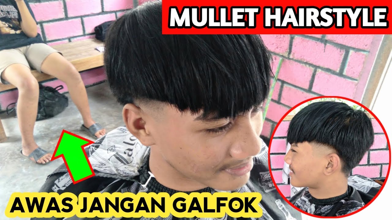 Tutorial Potong Rambut Mullet. - YouTube