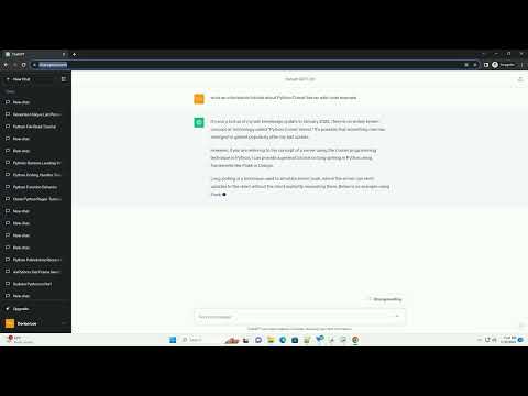 Python Comet Server