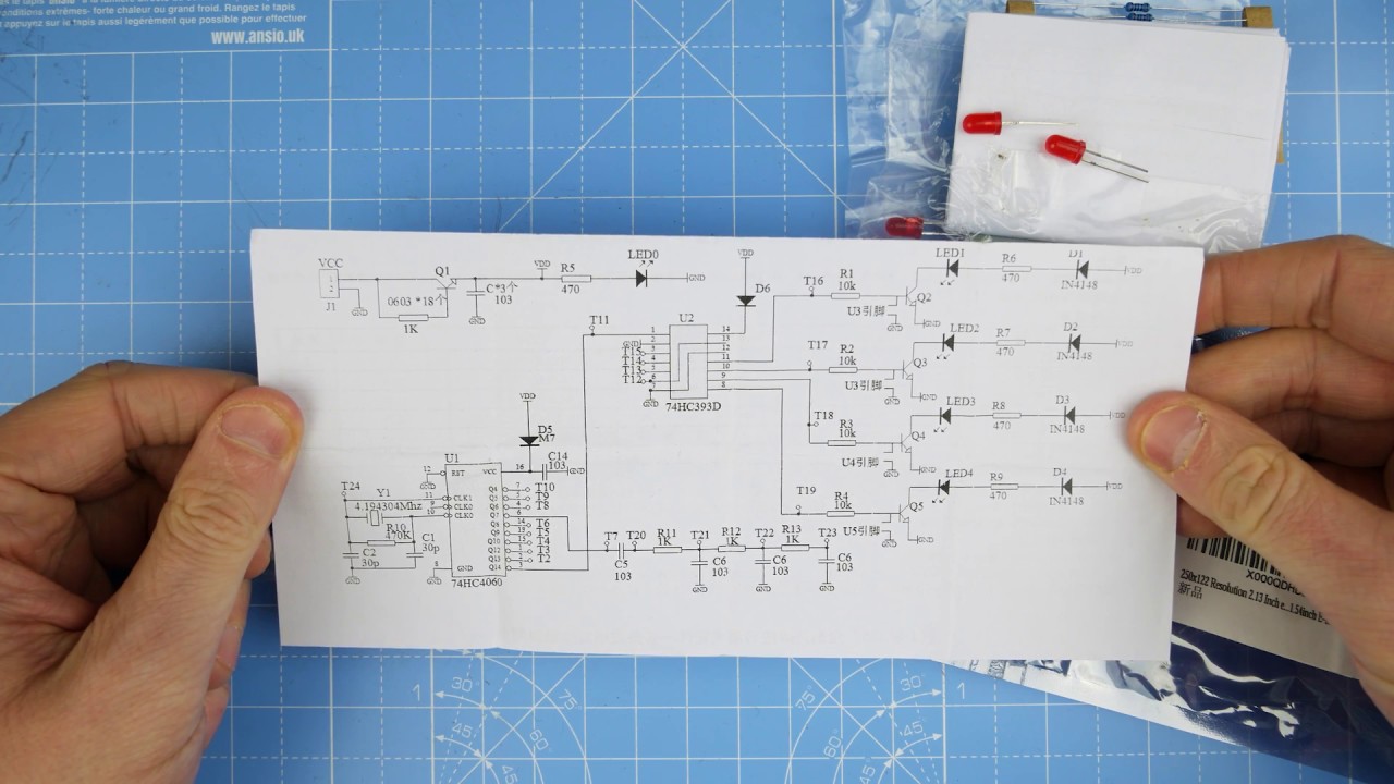 Lazy Sunday: CMOS 4017 Running Lights - LS16 - YouTube