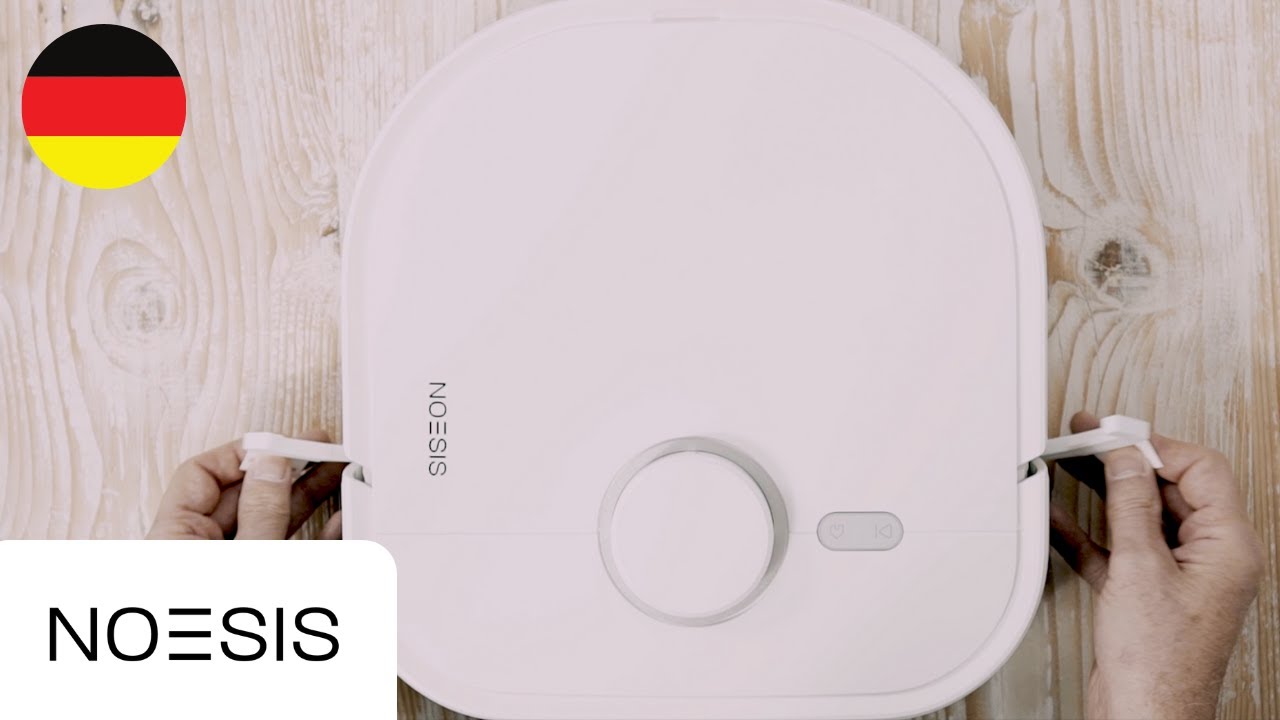 NOESIS Florio F10 Pro - Das Entfernen der Schutzfolien vom Roboter - DE ...