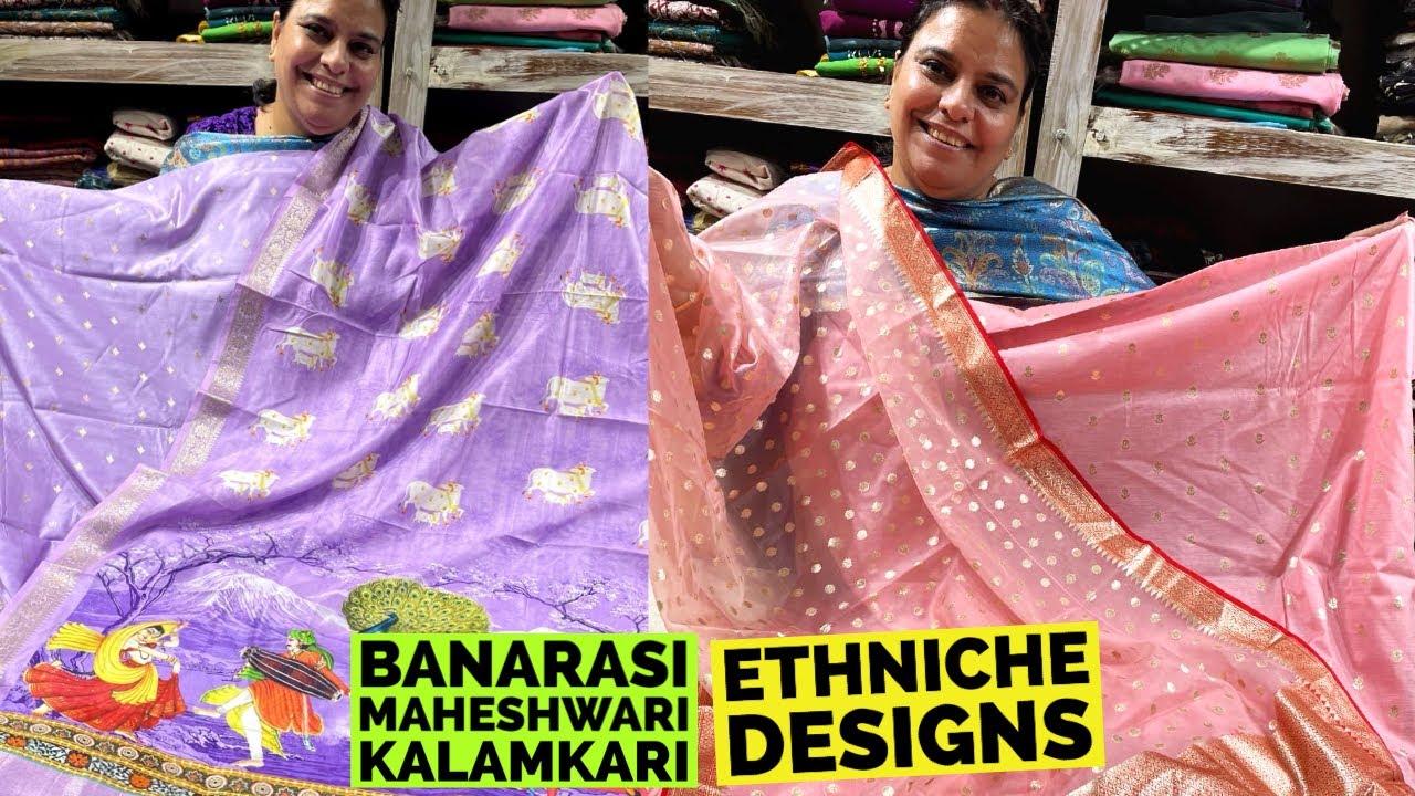 Ethniche Designs Introduces Fantabulous Handloom Signature Maheshwari ...