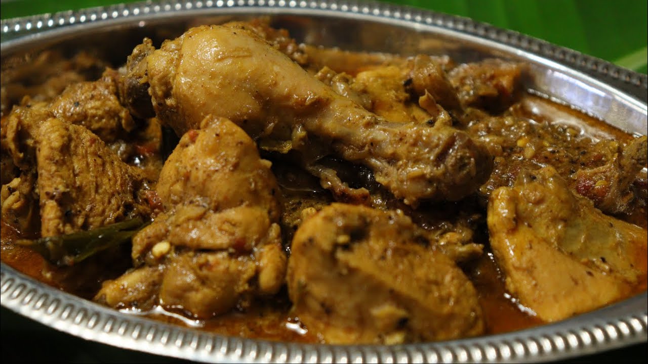 Easy & Tasty Pepper Chicken Curry Recipe | How to make Pepper Chicken ...