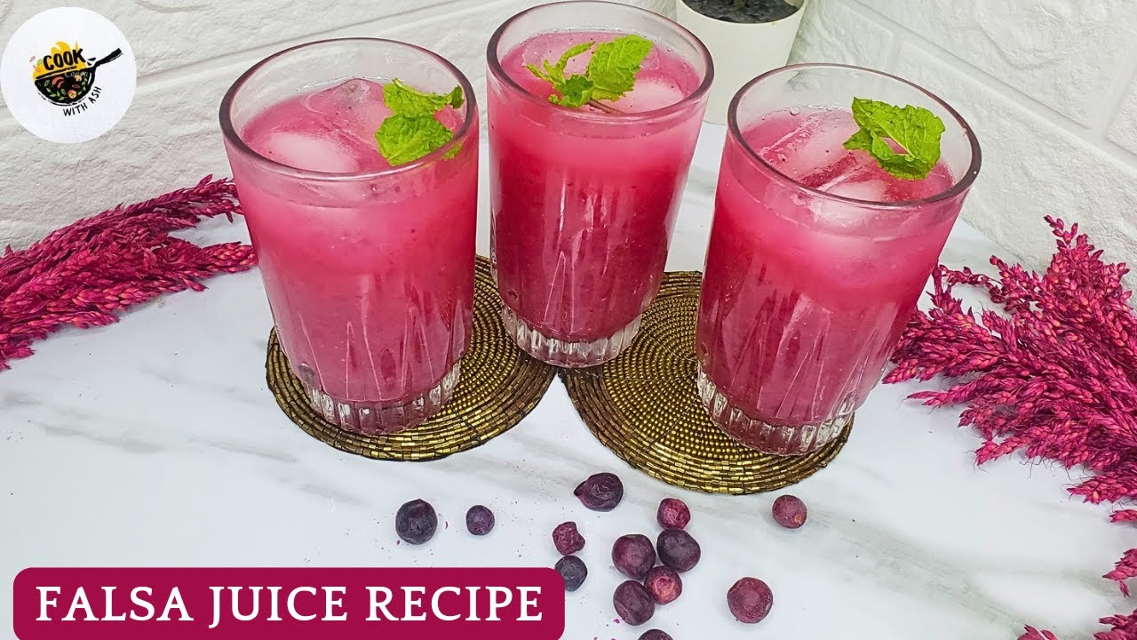 Falsa Juice ||Refreshing & Healthy Falsa Juice Recipe|| Easy Summer ...