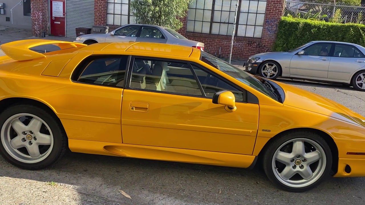 Lotus Esprit S4 walk around 2 4-28 - YouTube
