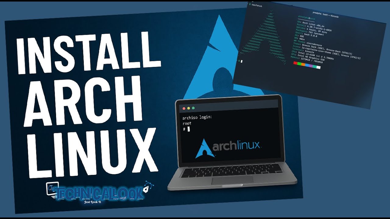 How to install Arch Linux in Laptop or PC | Full guides 2025 - YouTube