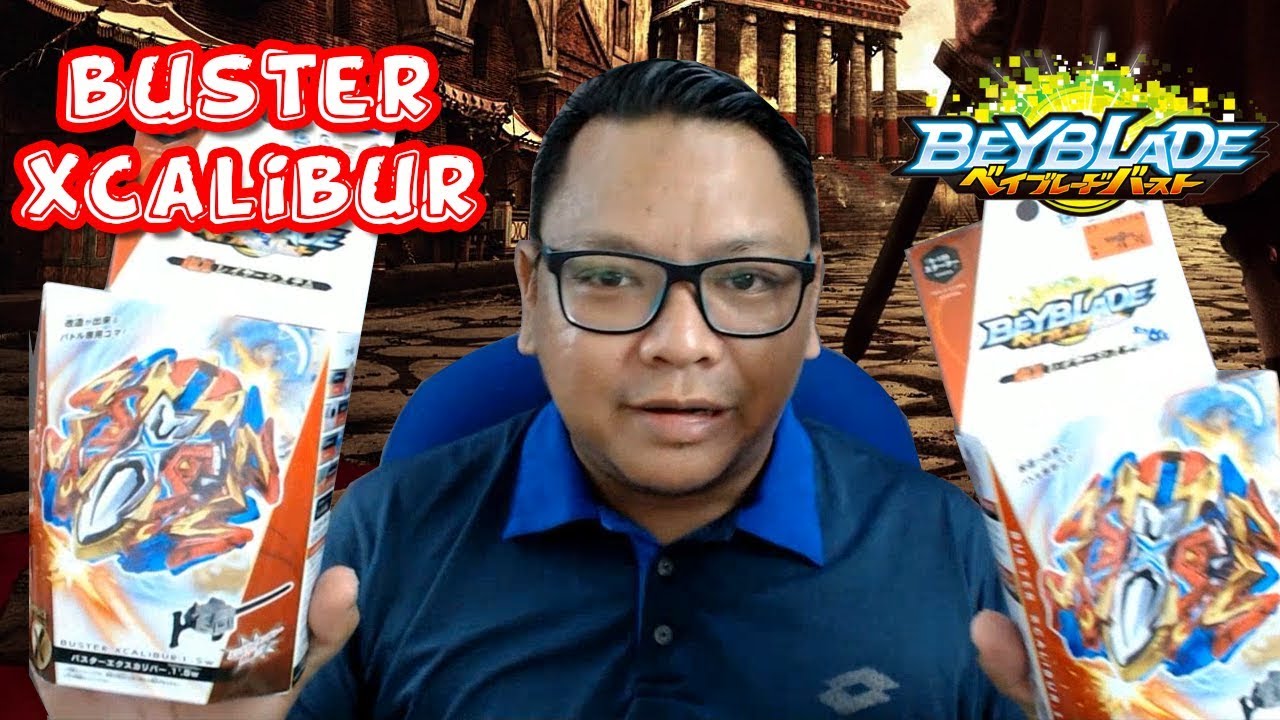 BUSTER XCALIBUR BEYBLADE BURST SUPER CHOZ UNBOXING AND REVIEW (Beyblade ...