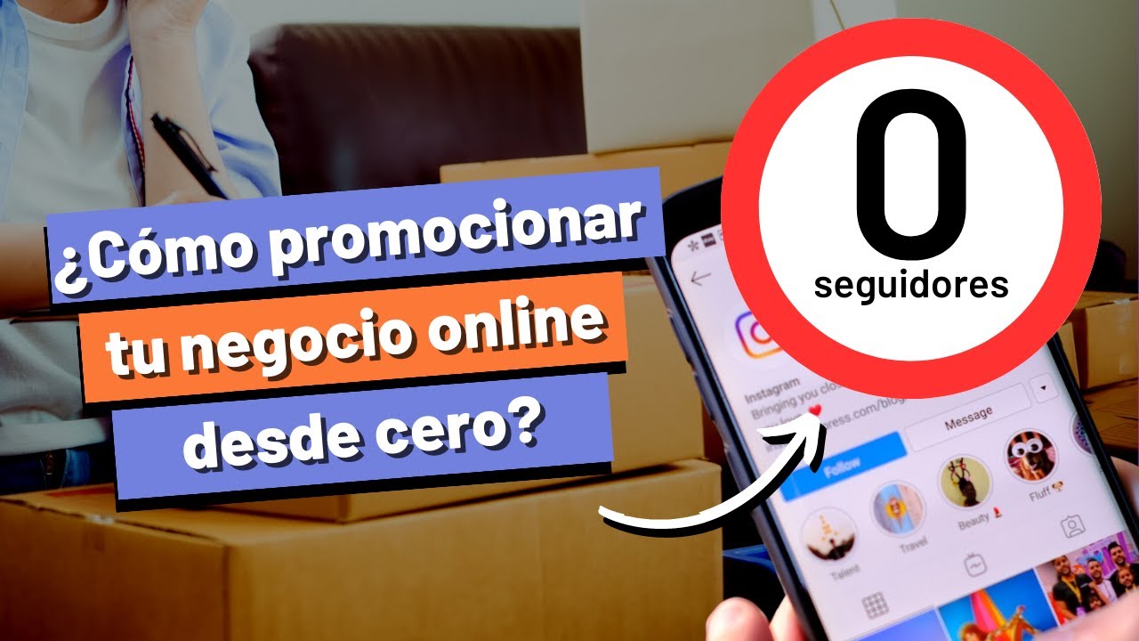 Cómo Promocionar un Negocio Online desde Cero - YouTube
