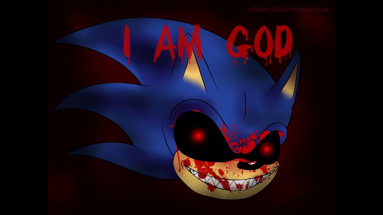 Sonic EXE its bad game over. - YouTube