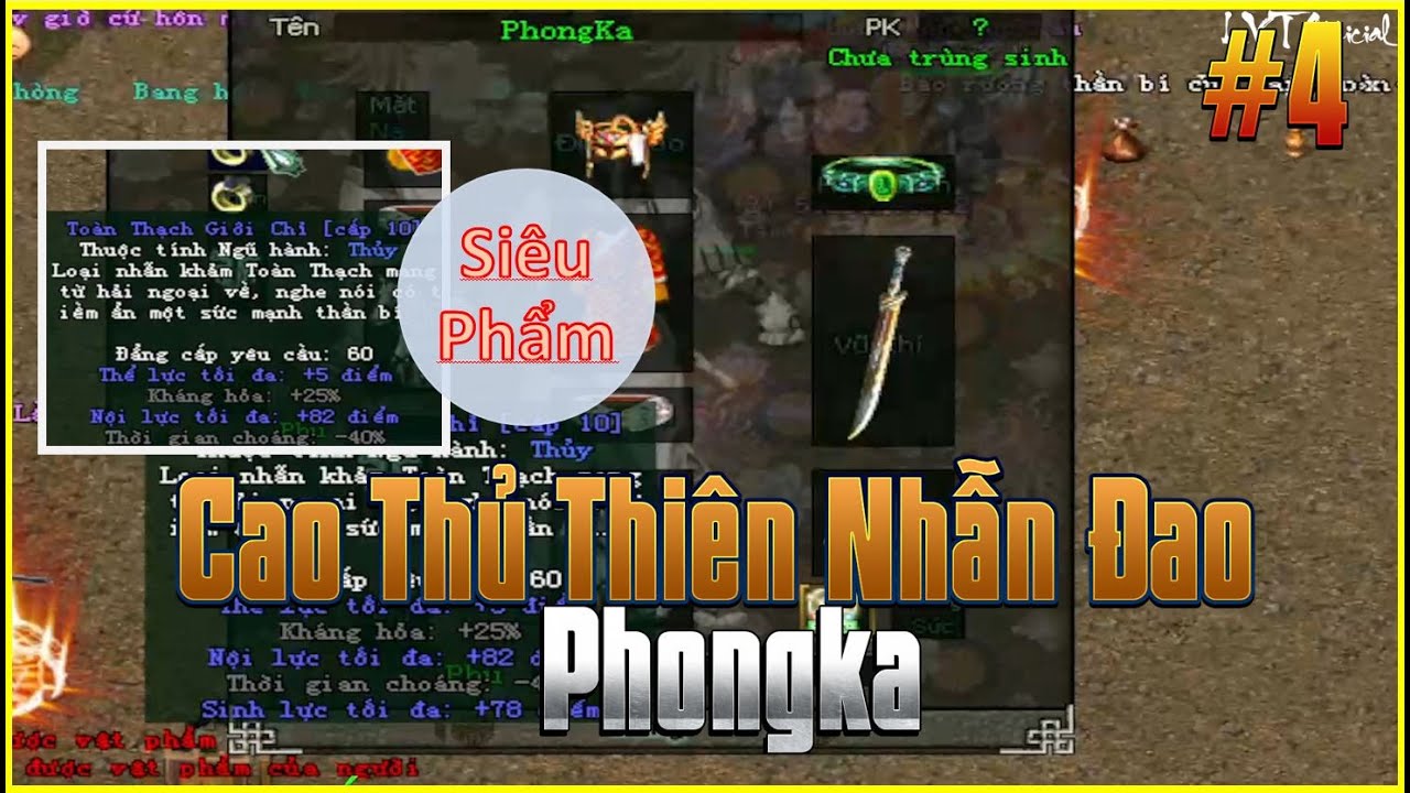 Thiên Nhẫn "PhongKa" Mặc Đồ Ngũ Hành Hệ Kim Top Tống Kim Là Chuyện Nhỏ ...