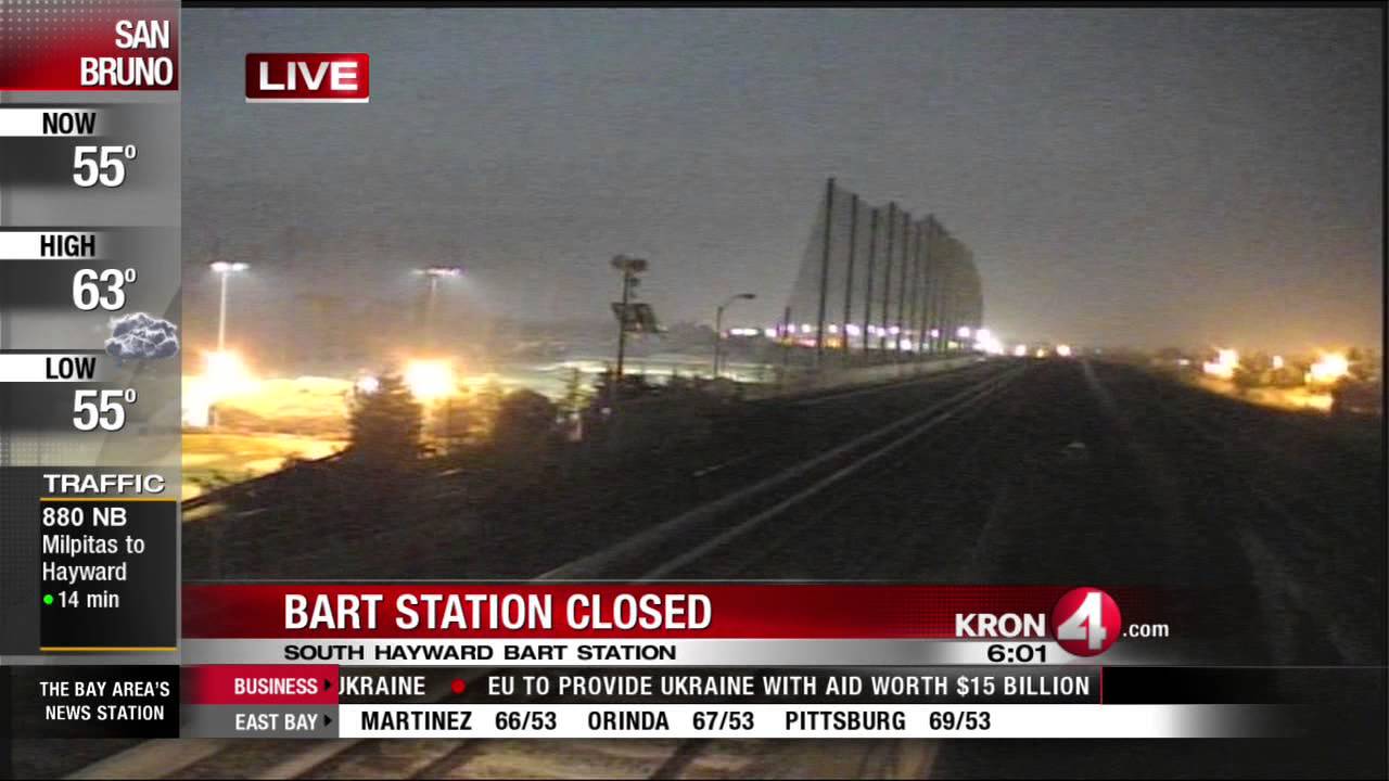 Fatal BART Accident Slows Wednesday Morning Commute - YouTube