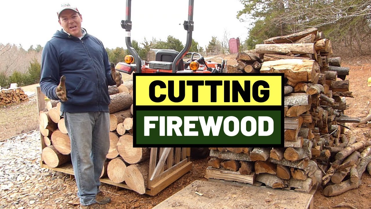 #108 Cutting Firewood & Tractor Upgrade Reveal - YouTube