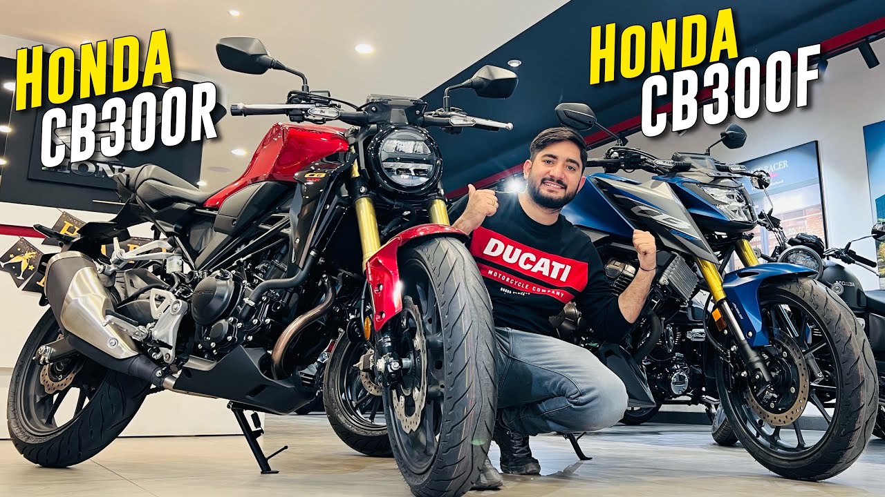 2024 Honda CB 300R Vs Honda CB 300F Detailed Comparison ! Which One is ...
