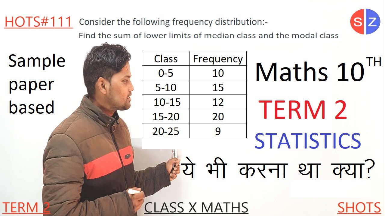 Find The Sum Of Lower Limits Of Median Class And The Modal Class Find The Sum Of Lower Limits Of Median Class And The Modal Class