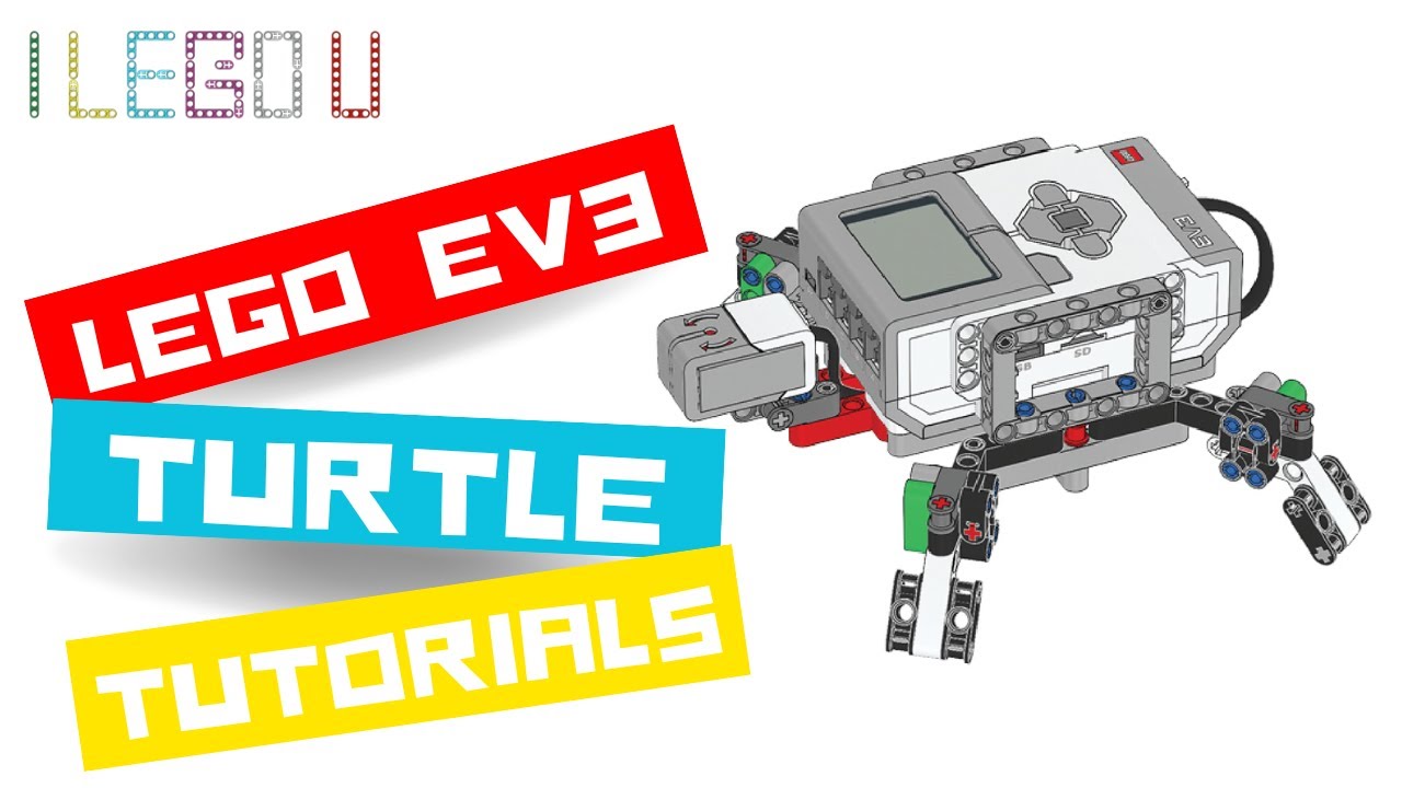 Lego Ev3 Turtle Bot Building Instructions Turtle Bot Tutorials Youtube 9911
