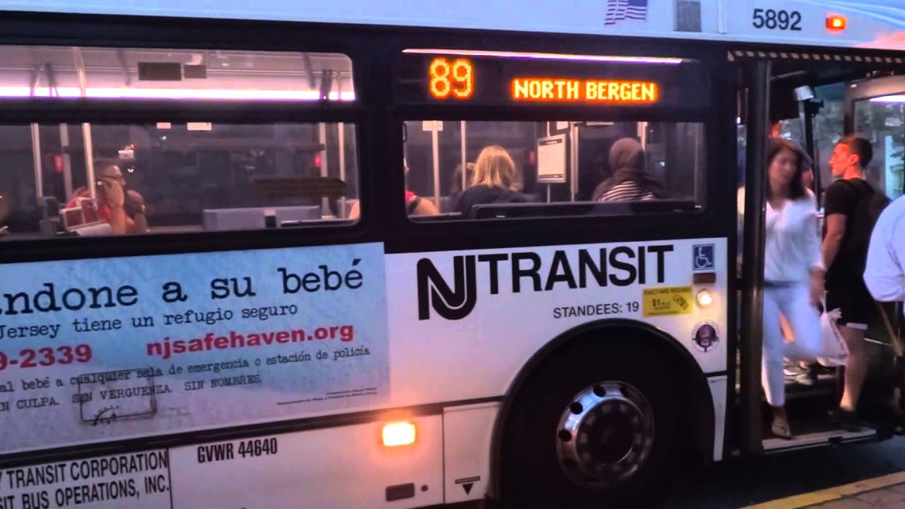 New Jersey Transit: NABI 416.15 Routes 89 & 126 @ Washington & Seventh ...