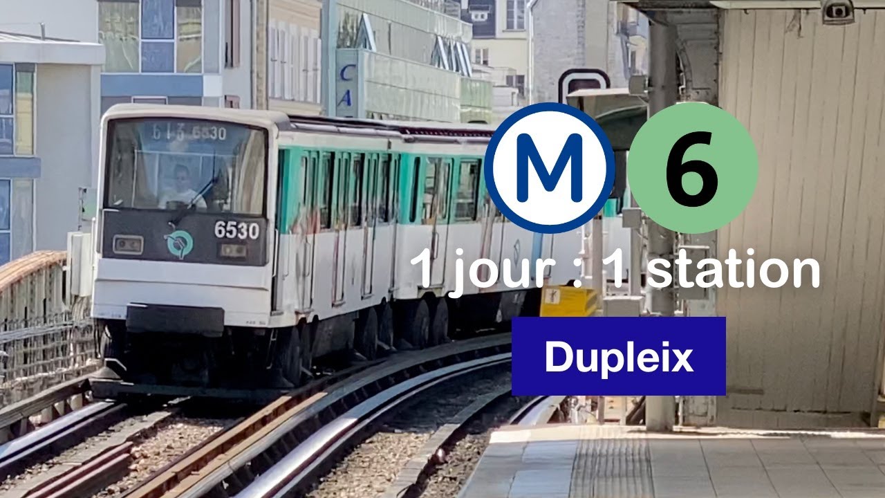 1 jour : 1 station - Dupleix - YouTube