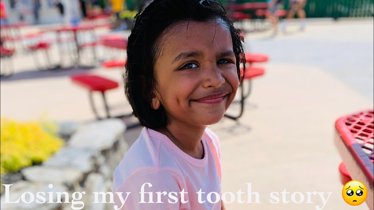 Losing my first tooth story 🥺 - YouTube