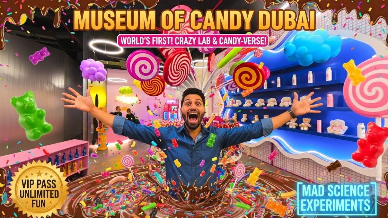 Inside Dubai’s CRAZIEST Hidden Gem | The World’s First Museum of Candy ...