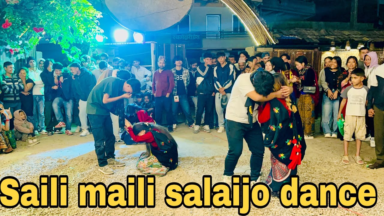 जान त साईली जाने हो saili maili salaijo dance by (crunchy bhailo ...