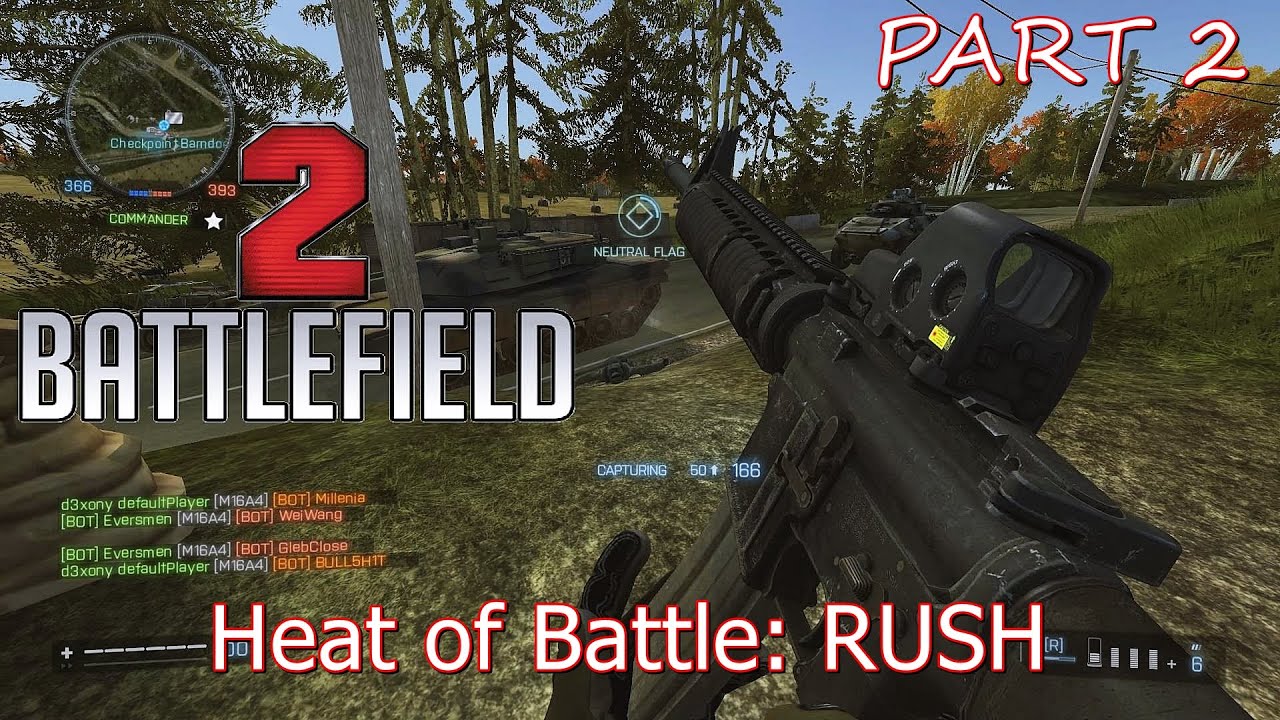 Battlefield 2 Mod - Heat of Battle: RUSH - Gameplay PC #2 - YouTube